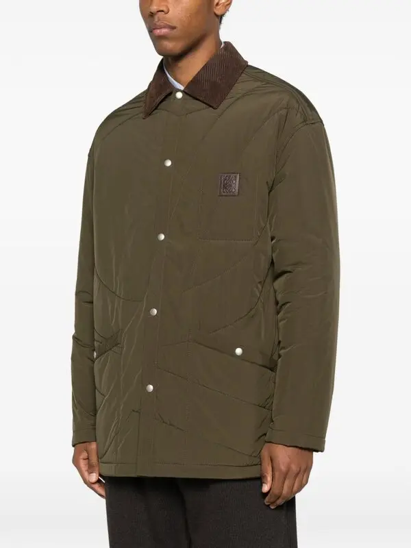 Loewe Padded Overshirt - Green