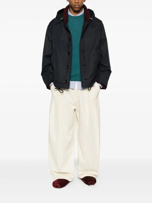 Loewe Nylon Padded Jacket - Blue