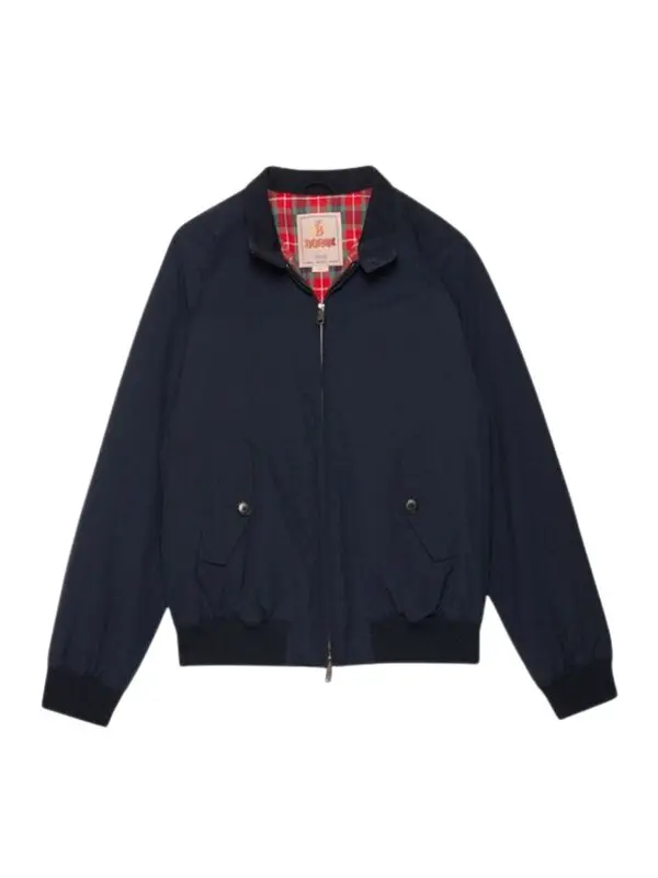 BARACUTA Cotton Padded Jacket - Blue