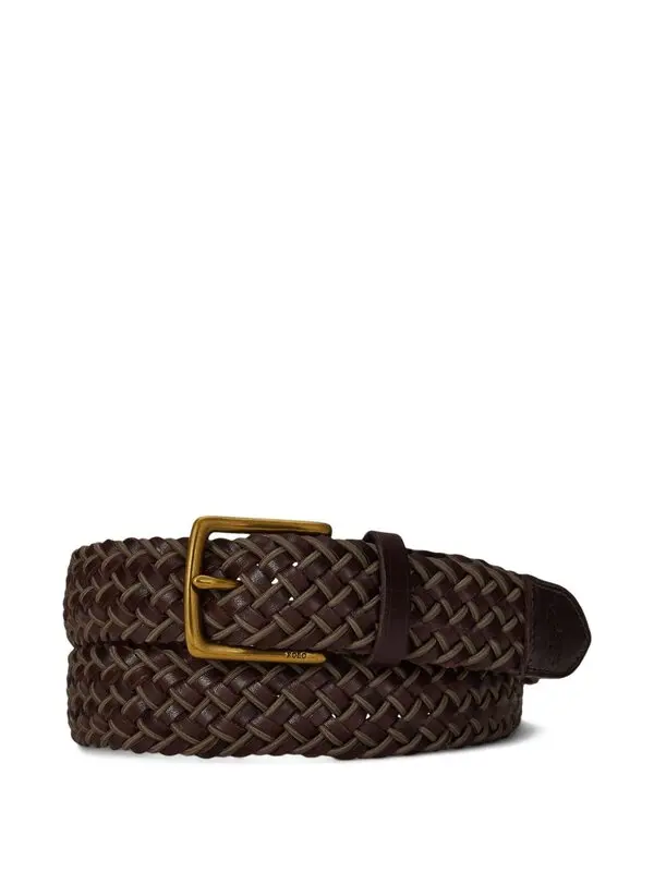 Polo Ralph Lauren Braided Belt - Brown