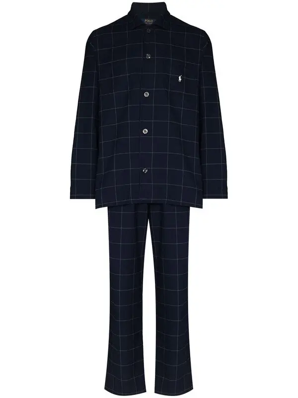 Ralph Lauren Pajama Set With Pants And Shirt - Multi