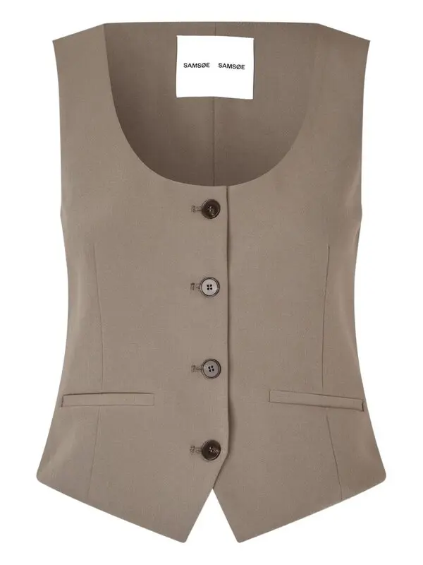 SAMSOE SAMSOE Salaney Vest - Grey