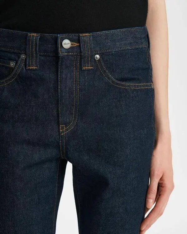 Khaite Farley Mid-rise Straight-leg Jeans