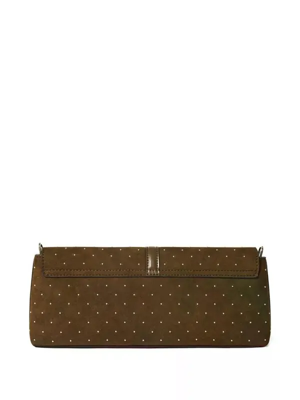 Stella McCartney Studded Lock Shoulder Bag - Brown