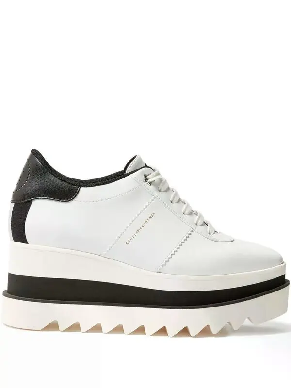 Stella McCartney Sneak-elyse Platform Sneakers - White