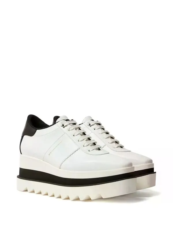 Stella McCartney Sneak-elyse Platform Sneakers - White