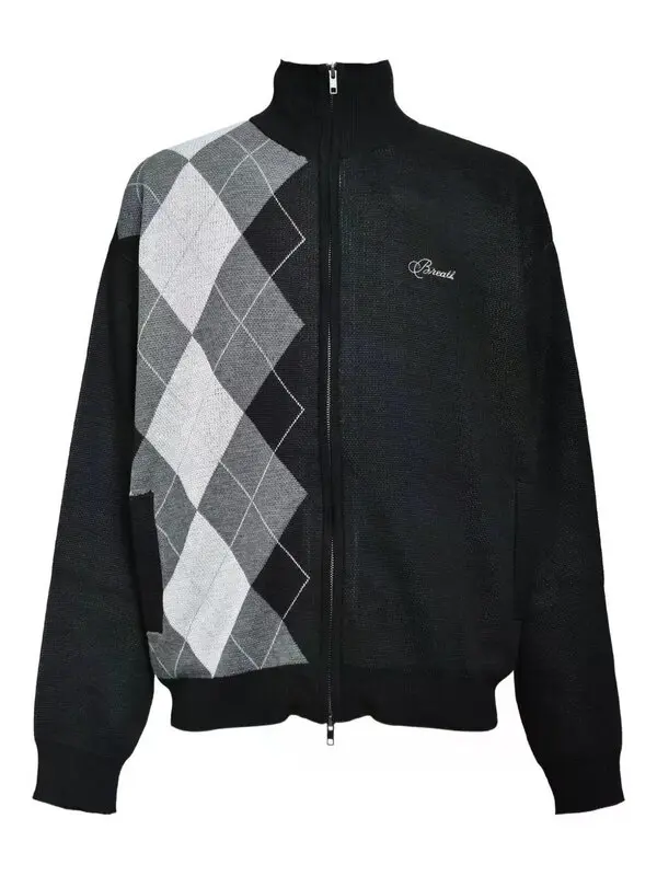 BREATH Logo-embroidered Cardigan