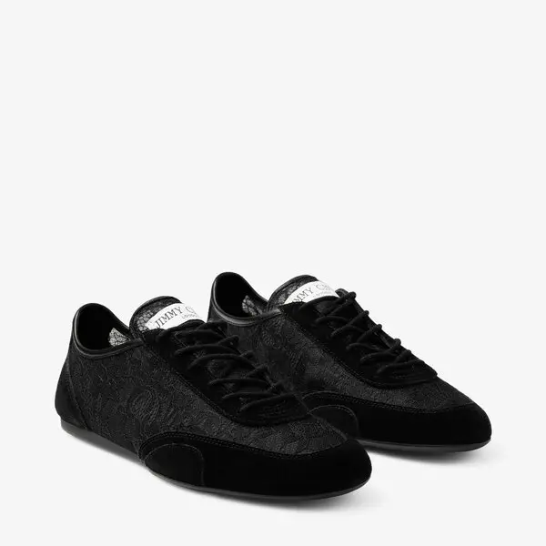 JIMMY CHOO Low-top Trainers - Black Mix