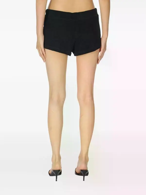 ENTIRE STUDIOS Lightweight Micro Shorts - Black