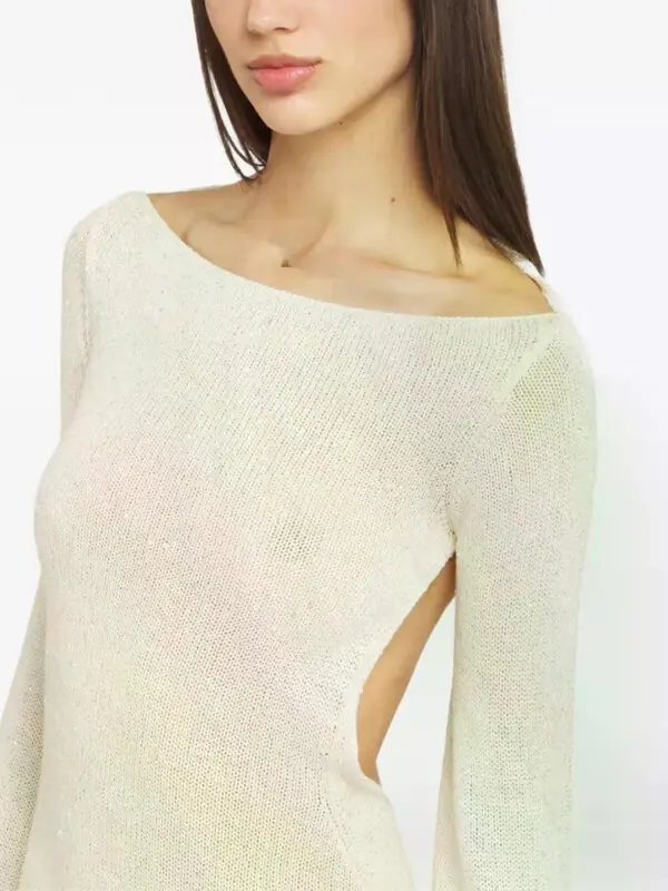ASTA RESORT Audette Backless Mini Dress