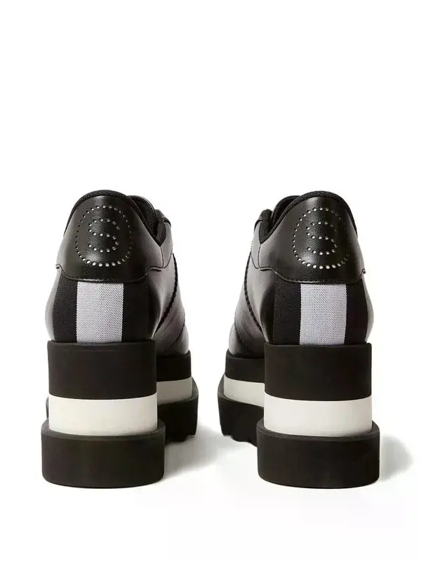 Stella McCartney Sneak-elyse Platform Sneakers - Black
