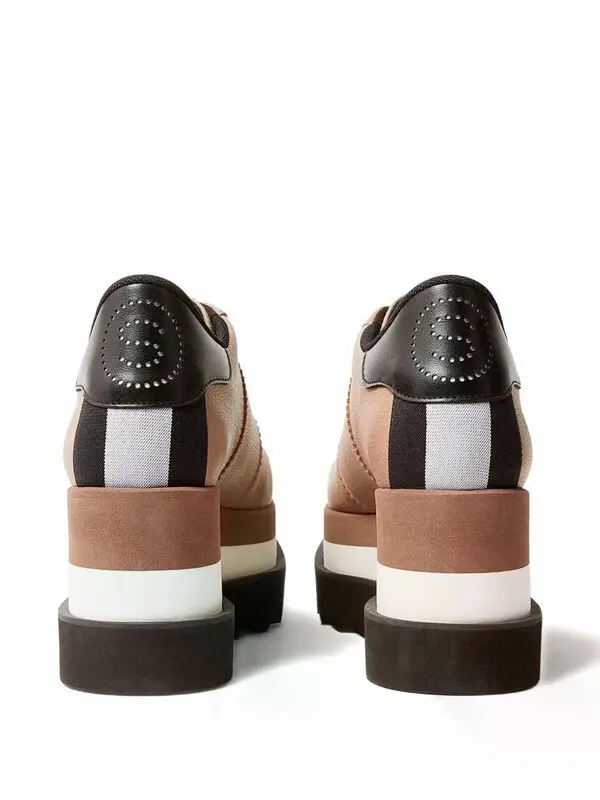Stella McCartney 55mm Sneak-elyse Platform Sneakers - Neutrals