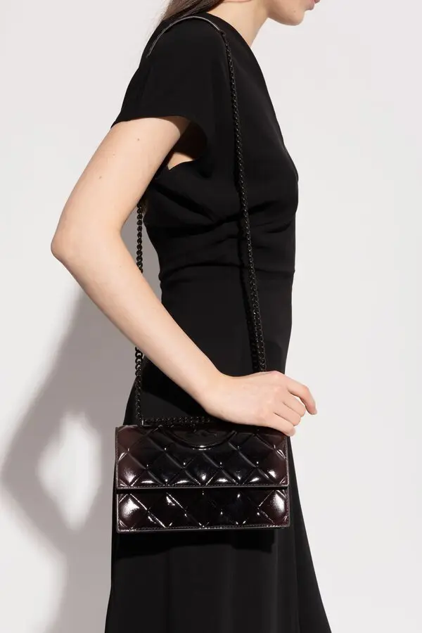 Tory Burch Fleming Shoulder Bag - Brown