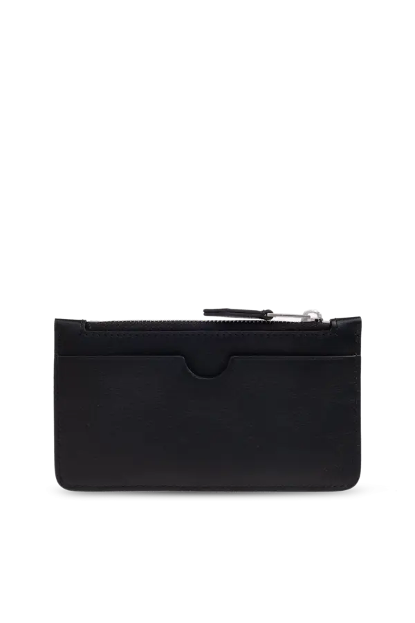 AMI Paris Leather Card Holder