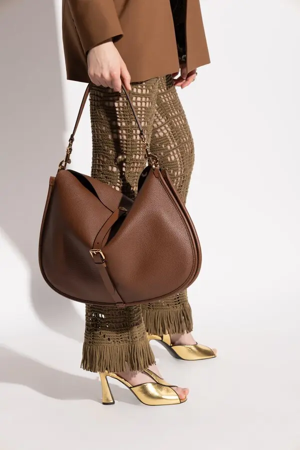 Etro Pony Maxi Shoulder Bag - Brown