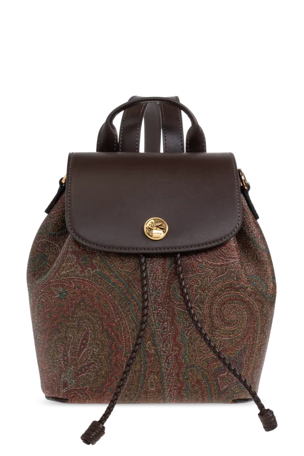 Etro Logo Backpack