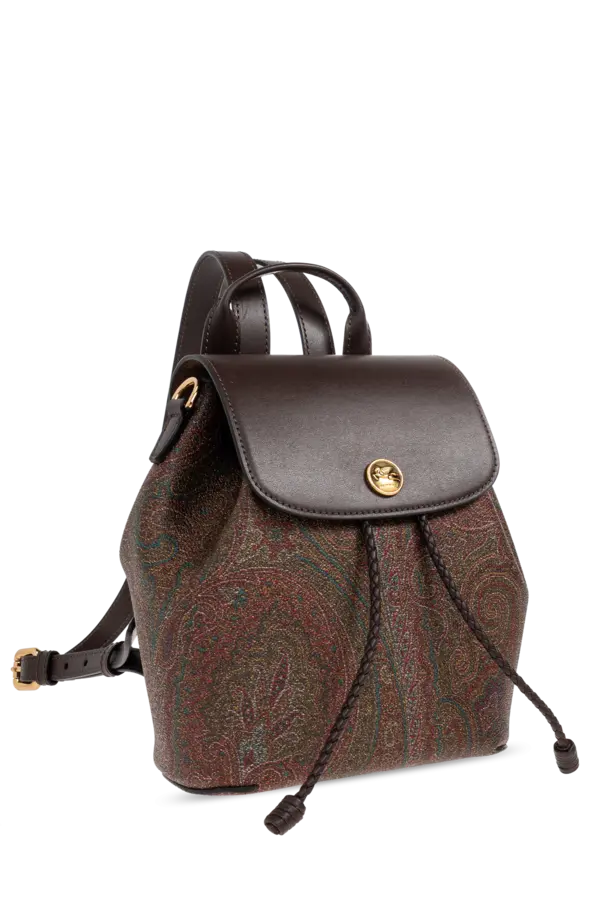 Etro Logo Backpack