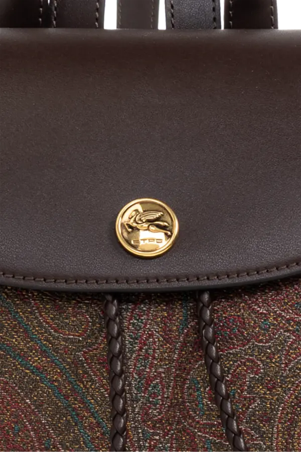 Etro Logo Backpack