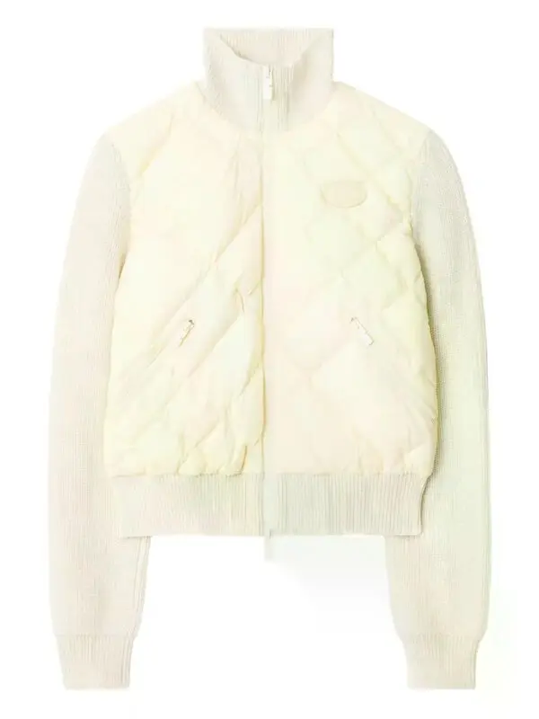 Burberry Quilted Jacket - White