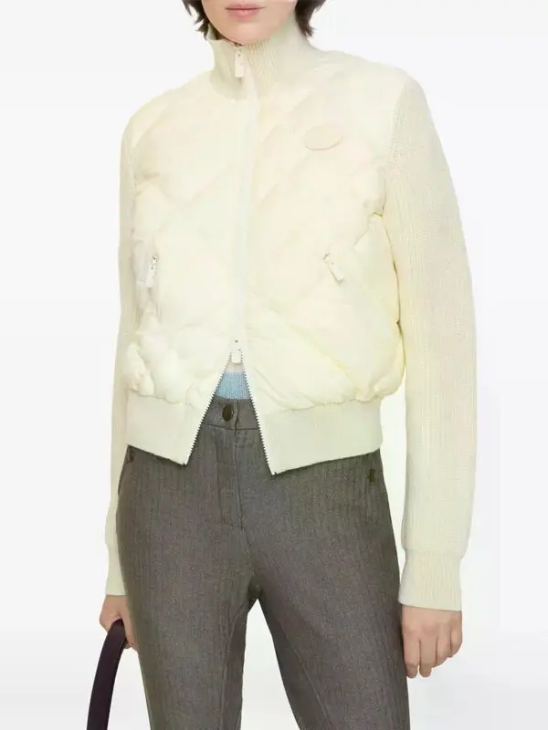 Burberry Quilted Jacket - White