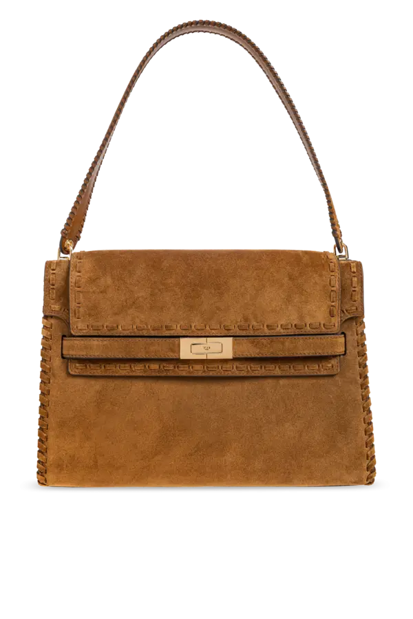 Tory Burch Lee Radziwill Shoulder Bag - Brown