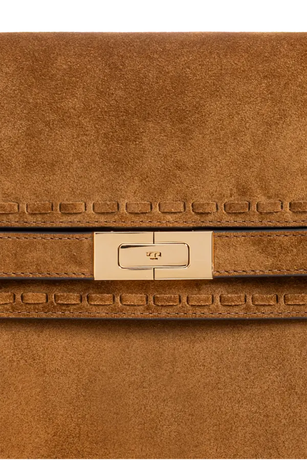 Tory Burch Lee Radziwill Shoulder Bag - Brown
