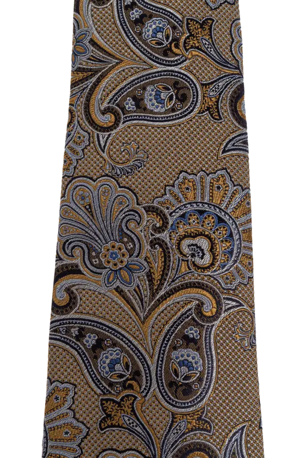 Etro Silk Neck Tie - Navy Blue