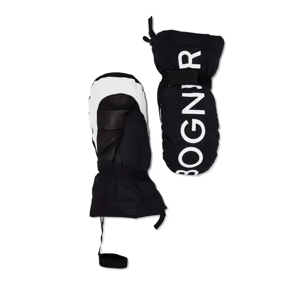 Bogner Orella Mittens - Black/off-white