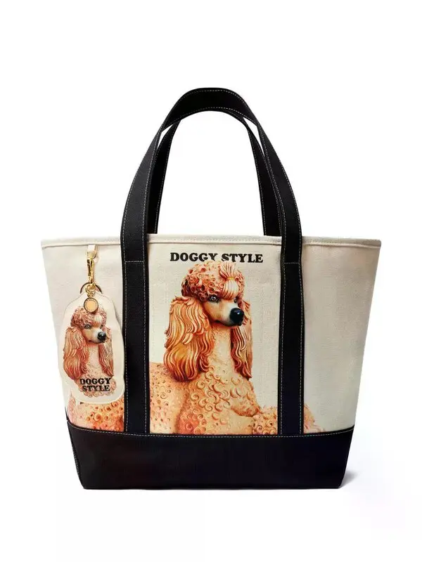 Stella McCartney Poodle-graphic Keyring