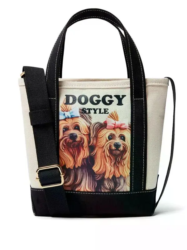 Stella McCartney X Jeff Koons Doggy Style Crossbody Tote Bag