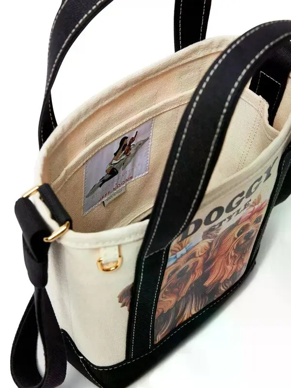 Stella McCartney X Jeff Koons Doggy Style Crossbody Tote Bag