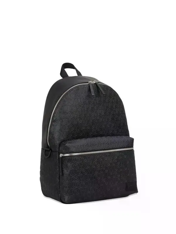 Hugo Logo-motif Backpack - Black