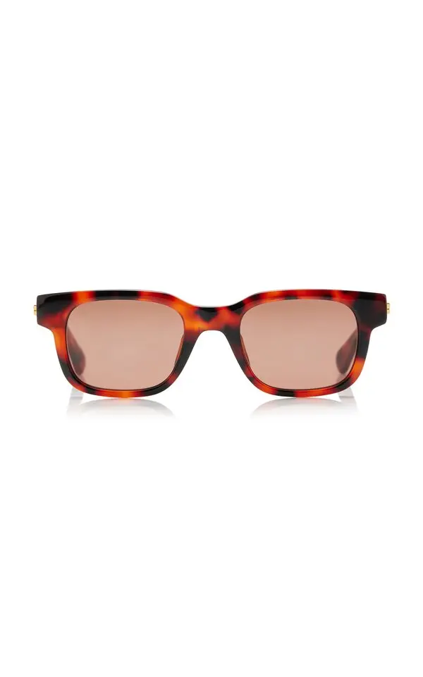 Bottega Veneta Square-frame Sunglasses - Brown