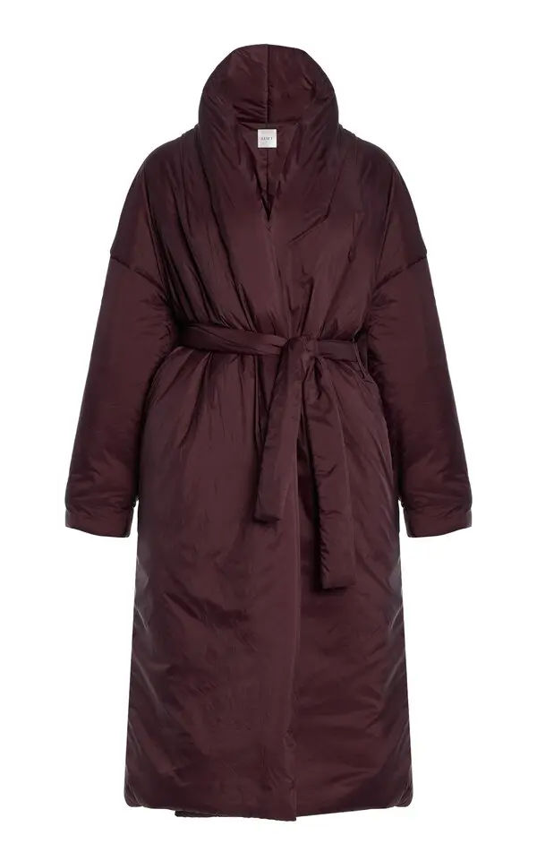 LESET Bo Shawl-collar Puffer Coat
