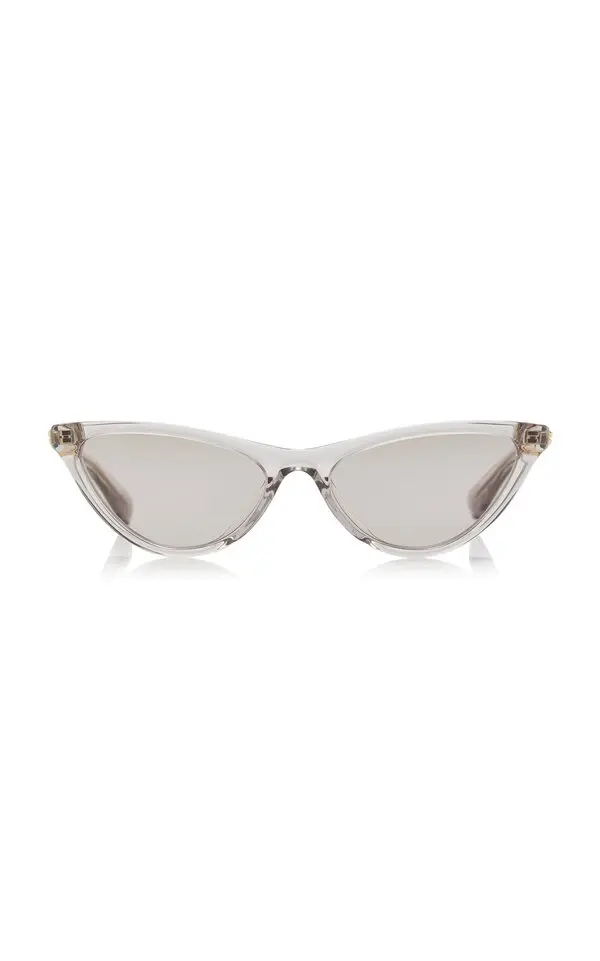 Bottega Veneta Cat-eye Acetate Sunglasses - Grey