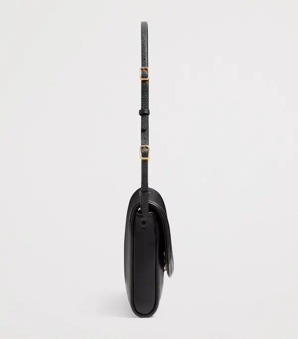 Valentino Garavani Leather Shoulder Bag - Black