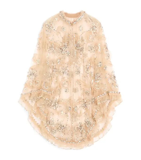 Valentino Garavani Embellished Cape