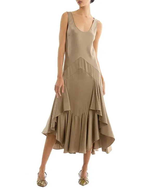 SECRET PON-PON Evelyn Dress - Taupe