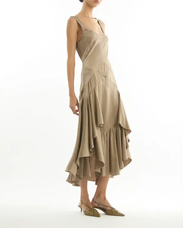 SECRET PON-PON Evelyn Dress - Taupe
