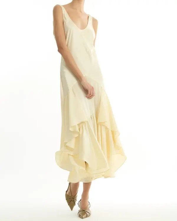 SECRET PON-PON Evelyn Dress - Vintage Creme