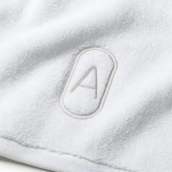 DOMANI HOME Monogram Guest Towel, A