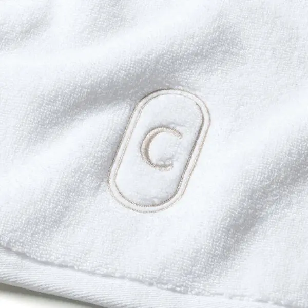 DOMANI HOME Monogram Guest Towel, C