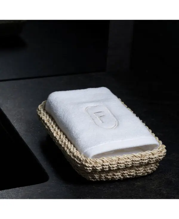 DOMANI HOME Monogram Guest Towel, F