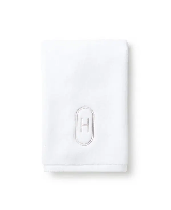 DOMANI HOME Monogram Guest Towel, H - White