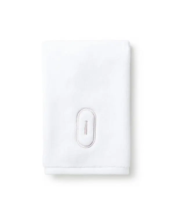 DOMANI HOME Monogram Guest Towel, I - White
