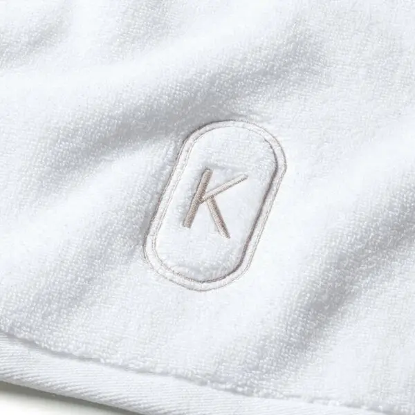 DOMANI HOME Monogram Guest Towel, K