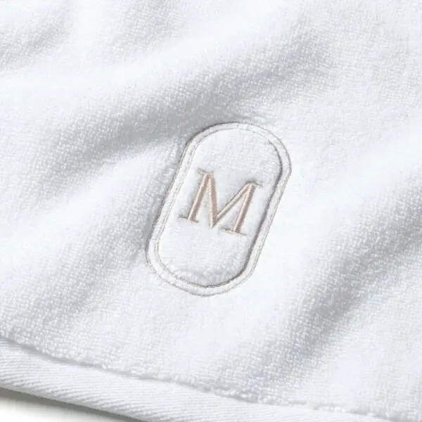 DOMANI HOME Monogram Guest Towel, M