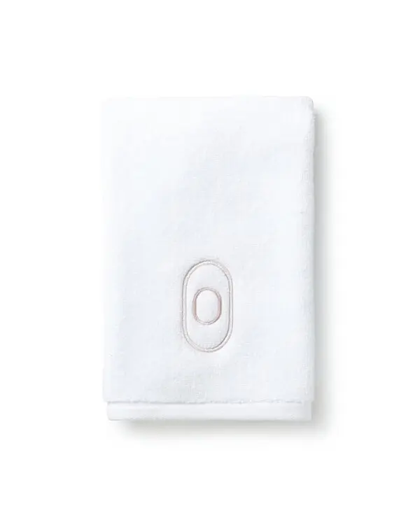 DOMANI HOME Monogram Guest Towel, O - White