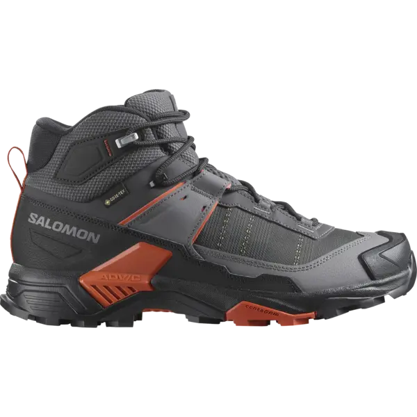 SALOMON X Ultra 5 Mid Gtx Hiking Shoes - Asphalt / Castlerock