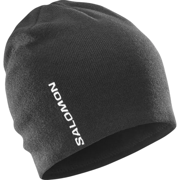 SALOMON Graphic Beanie - Deep Black